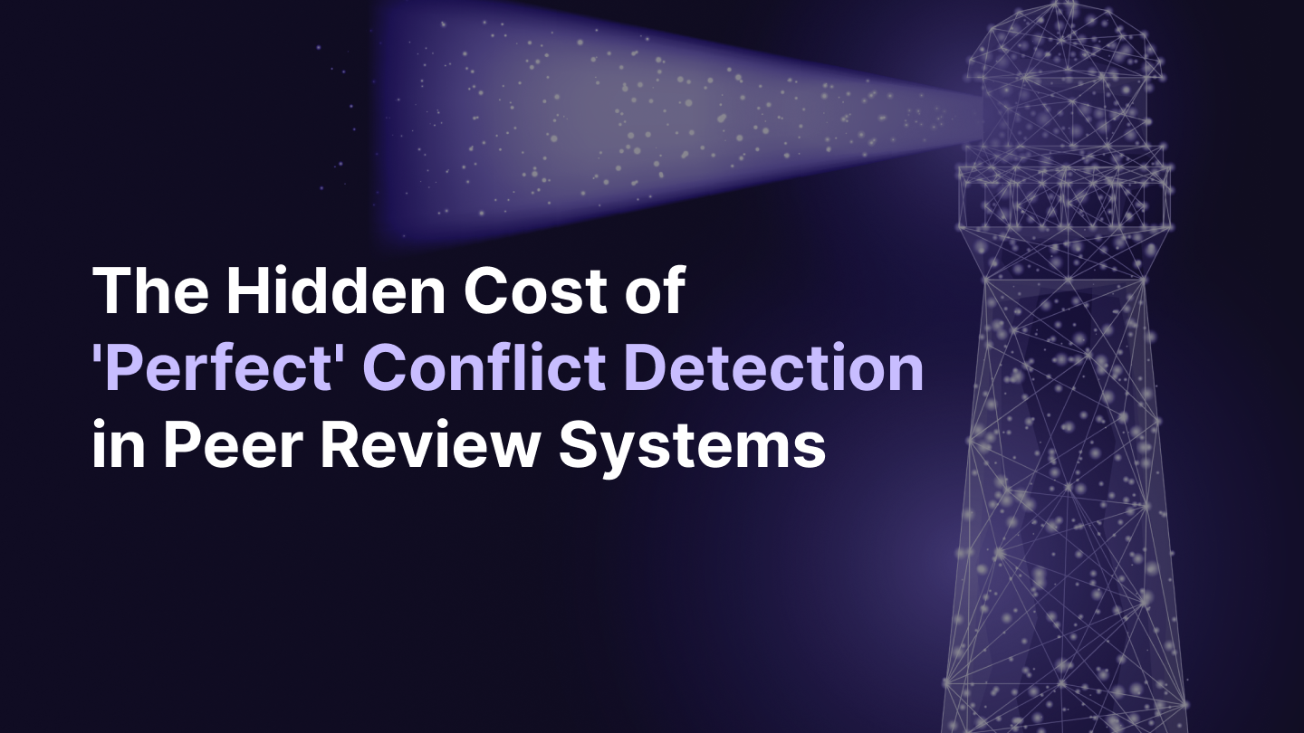 The Hidden Cost of 'Perfect' Conflict Detection in Peer Review Systems